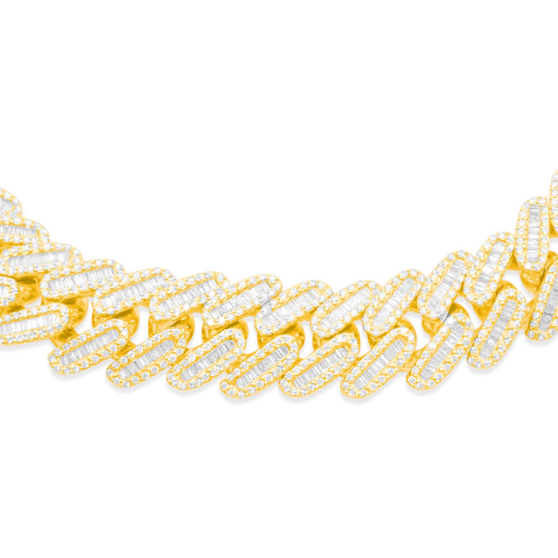 Diamond Cuban Link Chains for Men & Women - DiamondX
